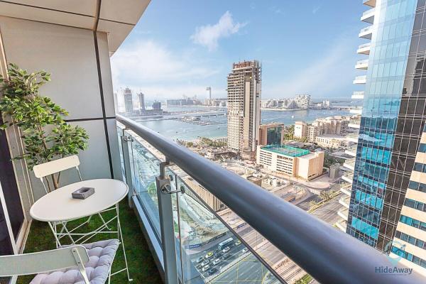 1 Br Blue Chic Dubai Marina, Steps To Beach! - Dubaï Marina