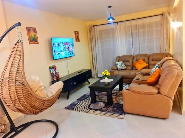 1,2br Museum Hill Apartment With Gym Fitness - Nairobi