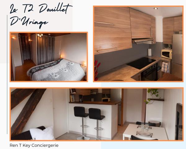 Le T2 Douillet D'uriage - Résidence Le Louvre - Uriage- Proche Chamrousse - Jusqu'à 3 Personnes - Cure Thermale - Montagnes Et Lacs - Meylan