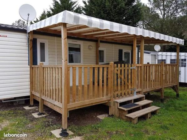 Mh 387 3 Chambres 1 Salle De Bain Dans Camping 4 éToiles - Contis-Plage