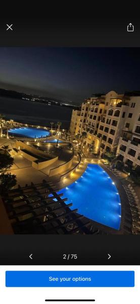 Samarah Resort Apartment D32 At Deadsea, Sea & Pool View- Families & Couples Only - Iordania