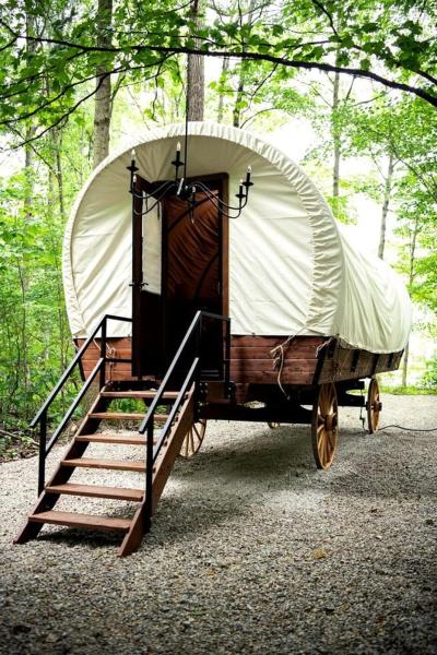 Luxury Conestoga Wagon, Perfect For A Weekend Glamping Escape From Dayton, Ohio - Greenville, OH