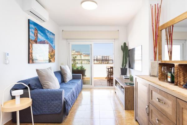 Okstay - Atico Con Terraza Y Vistas Al Mar Candelaria - Candelaria