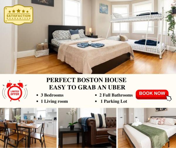 558-1 3br Boston - Renovated Nest Near Aquarium - Roxbury - Boston