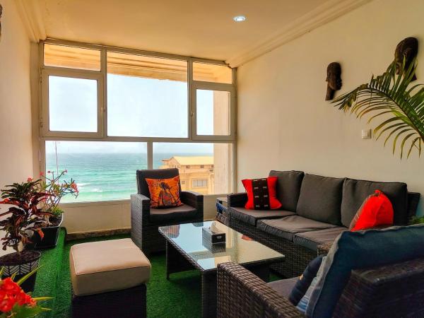 Vue Ocean Almadies 300m2 3ch Avec Sdb Clim Wifi - Senegal
