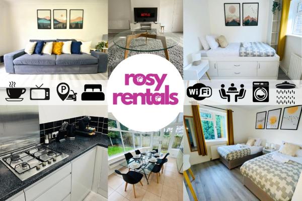 Home In Farnborough With Free Parking, Wifi & Netflix - Farnham