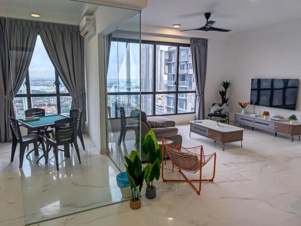 Sky88 Seaview 4br Indoor Pool-mahjong-netflix - Johor Bahru