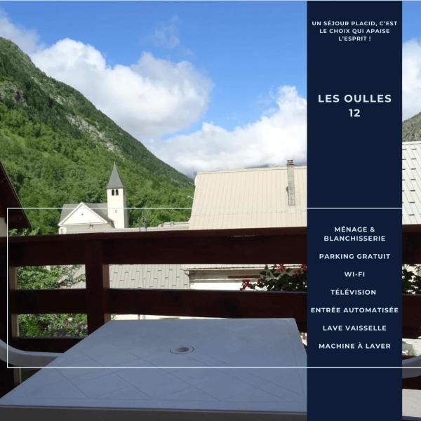 Les Oulles 12 - Centre Ville - Wifi - Terrasse - Col du Lautaret