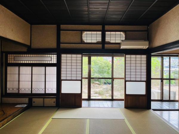 1日1組限定 5ldkお洒落古民家 駐車場2台 夜景を望む宿 "一休庵" Traditional House With Yard And Parking - 廣島市