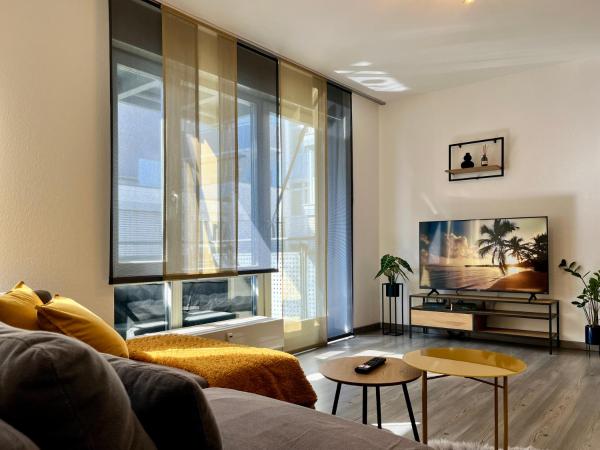 2-zimmer Kaiser-city-apartment Mit Balkon Und Smart-tv In Der Kaiserstraße In Karlsruhe Beim Europaplatz - Karlsruhe