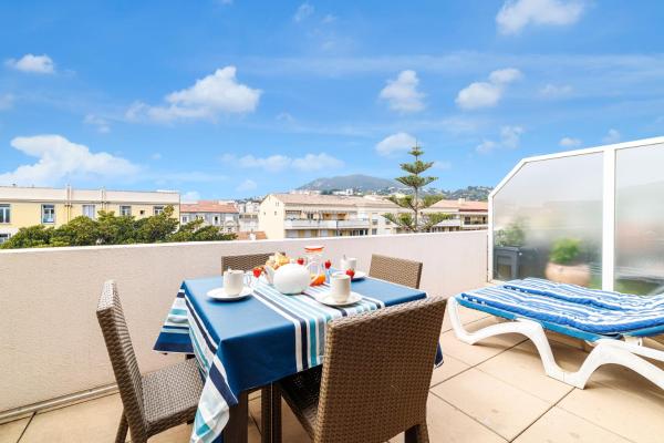 902 - Apartment Top Floor With Ac - Sospel