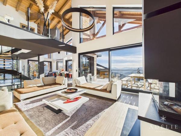 Luxueux Chalet Avec Piscine, Sauna Et Parking à La Rosière Pour 10 Personnes - Fr-1-398-633 - Arc 1800