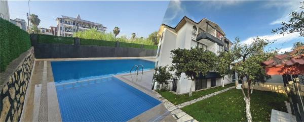 Paradise Garden Sitesi 3 Oda Havuzlu Eşyalı Daire Kişi Fiyatı Değil Oda Fiyatı - Side