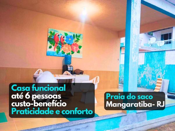Casa Confortável Até 6 Pessoas Praia Mangaratiba Rj - Mangaratiba