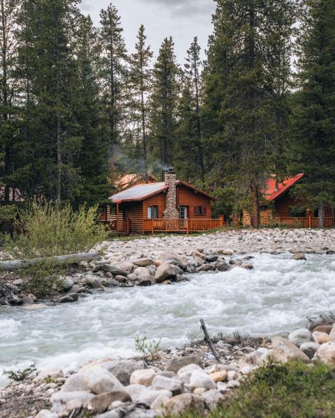 Baker Creek By Basecamp - Banff National Park