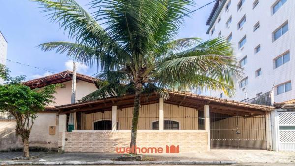 Casa Bem Localizada A 300m Da Praia Ocian - Praia Grande