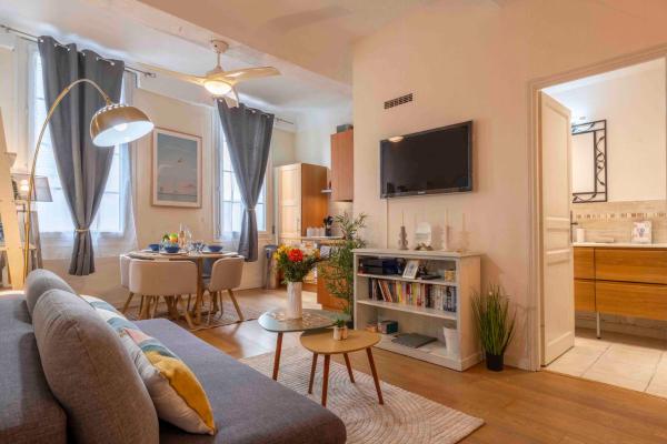 Charming Flat, Fully Equipped, Air Conditioning, Beach Only 300m - La Loge - Nice
