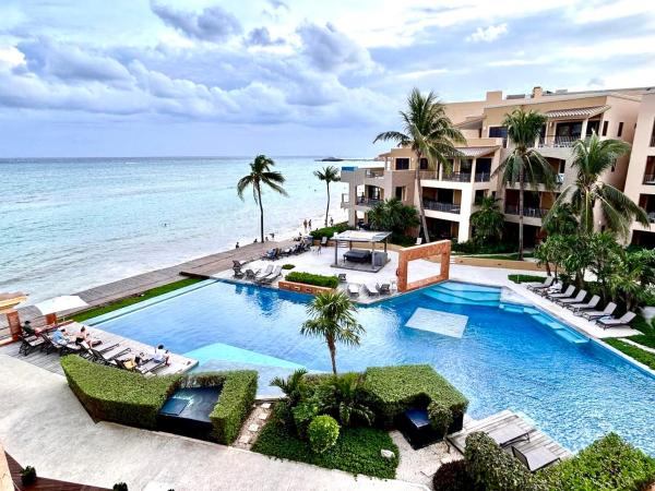 Cozy Ocean View 2bdrs Condo 3rd Floor At Elfaro By Dpm - Playa del Carmen