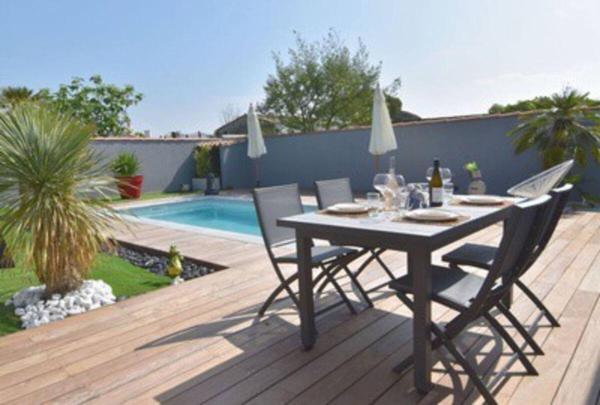 Maison à 300 M De La Plage Et Centre Avec Piscine - La Faute-sur-Mer