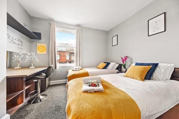 Leeds 2br Cozy Stay - Near St James, Free Parking - Leeds