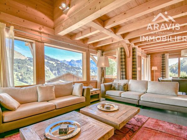 Chalet Indépendant 4* Pour 8 Pers, 4 Chambres, Cheminée, Cuisine éQuipée, Wifi, Parking - Fr-1-391-8 - La Clusaz