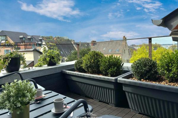 The Boat Central Terrace Retreat 2 Guests - Plage Honfleur