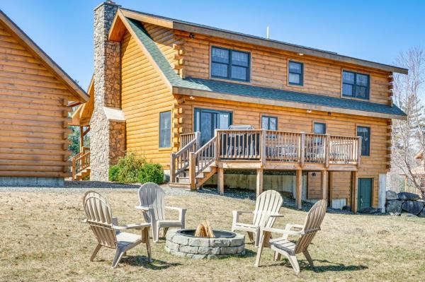 9 Mi To Bretton Woods Carroll Log Cabin With Deck - Bretton Woods, NH