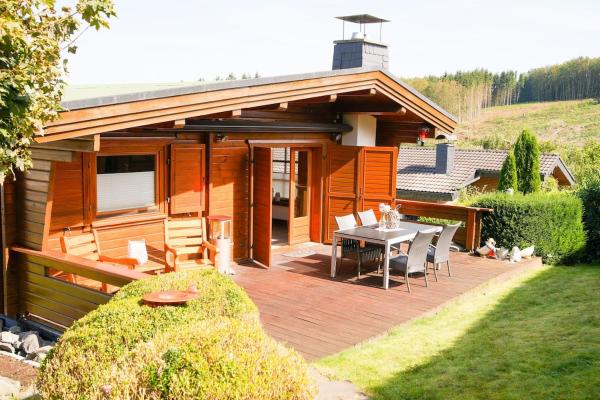 Holzhaus Hubertus Mit Sauna Und Kamin - Meschede