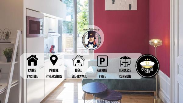 Bonappart 2 - Charme Napoléonien & Confort - Troyes