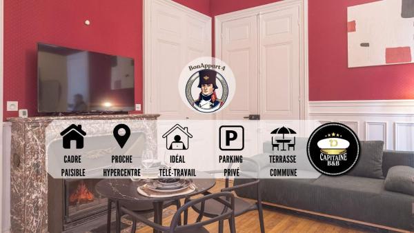 Bonappart 4 - Charme Napoléonien & Confort - Troyes