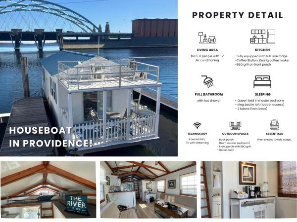 Houseboat In Providence! - Warwick, RI
