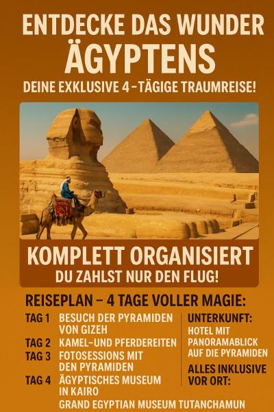 Entdecke ÄGypten - Gizeh
