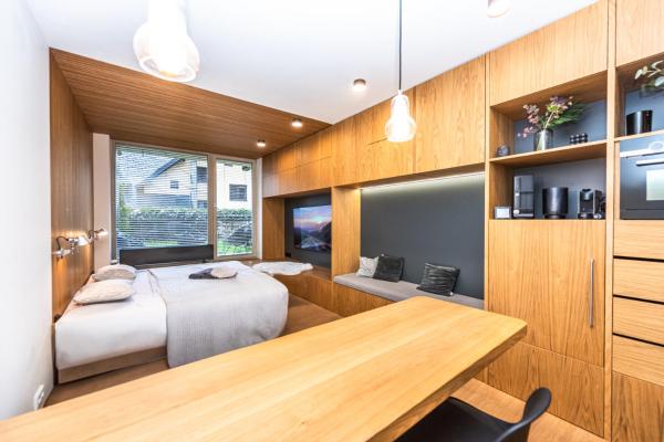 Studio ČErtovka Ski & Bike & Chill Harrachov, Předzahrádka S Grilem, Parking, Komora Na Kola A Lyže, Wi-fi, Netflix, 65"tv - Tschechien