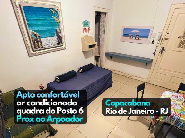 Apto Completo Quadra Praia Posto 06 Arpoador - Ipanema