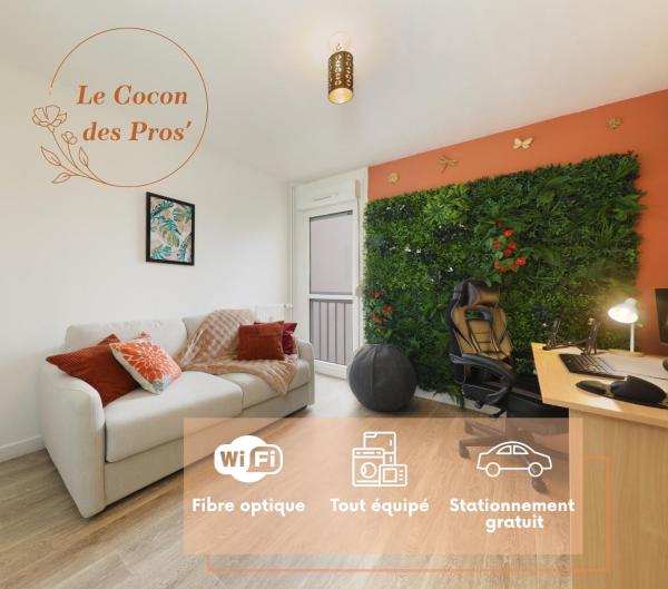 Le Cocon Des Pros', Calme, Spacieux Et Tout éQuipé - Compiègne