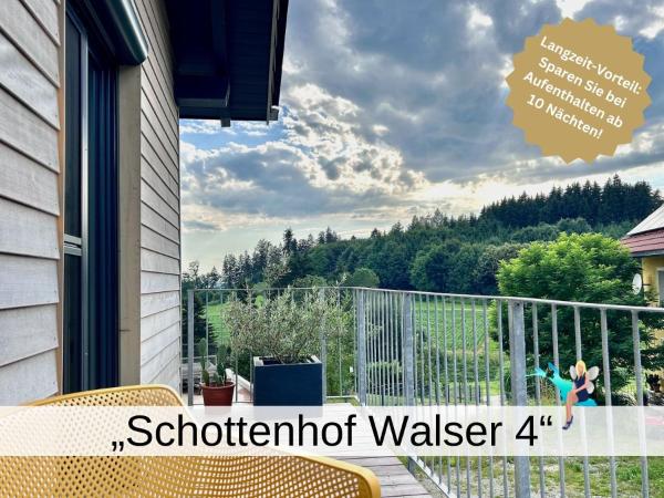Ferienwohnung Schottenhof Walser 4 - Alleinlage Im Grünen Mit Panoramablick - Achberg