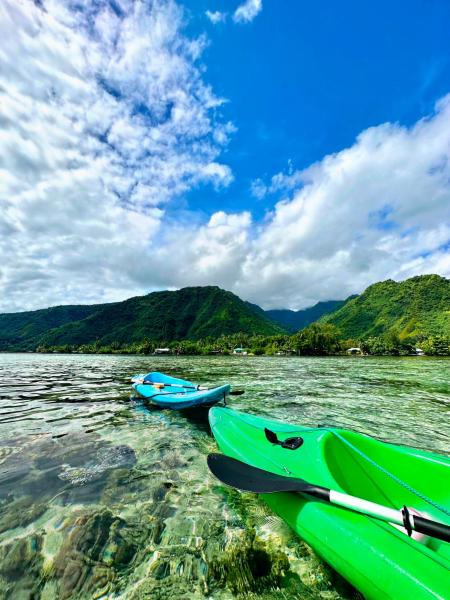 Teahupo'o Lodge Tahiti - Fare Terre Et Mer - Climatisé - Canoe Et Paddle - Tahiti
