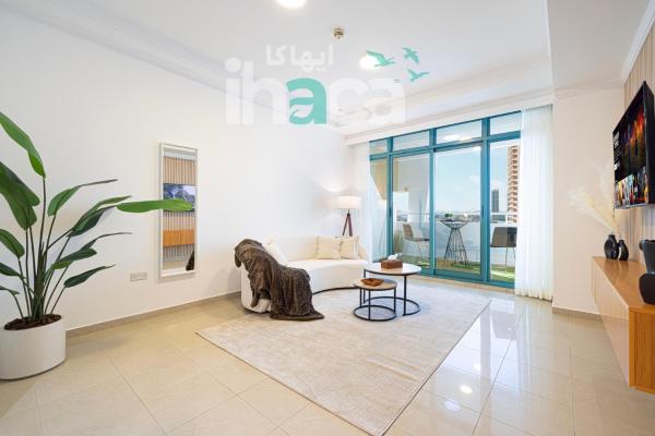 Modern Cozy 1 Br Marina Near Tram Ain Sea View Balcony - Dubai Marina