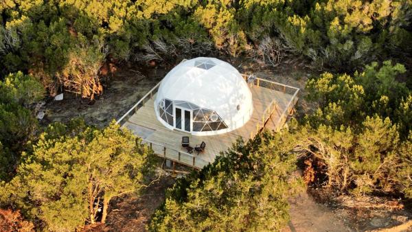 Sublime Glamping Dome In Texas For Memorable Vacations In Burnet - Estados Unidos