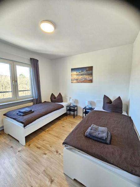 2 Zimmer Apartment In Linden Mit Einzelbetten, Balkon, Wlan, Parkplatz -Gi03 - Giessen