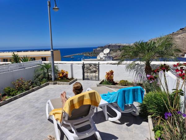 Casa Johan - Apartment With Amazing Views And Terrace Garden, Ac, Fast Fiber Wifi - la Grande Canarie