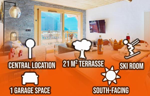 Localisation Centrale Et Vue Spectaculaire - Courchevel