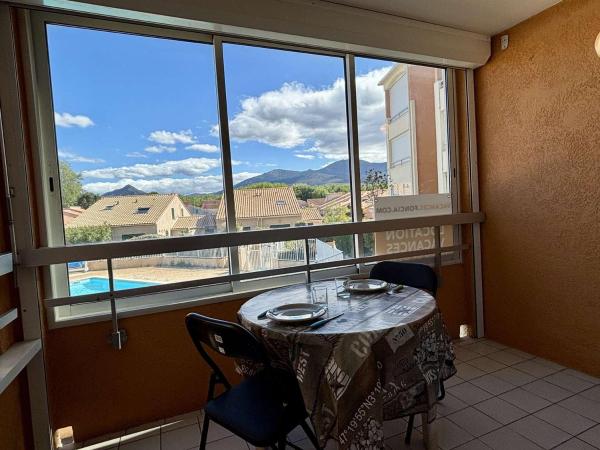 Appartement T2 Avec Piscine, Loggia, Parking Privé - 800m Plage, Argelès-sur-mer - Fr-1-225-209 - Argelès-sur-Mer