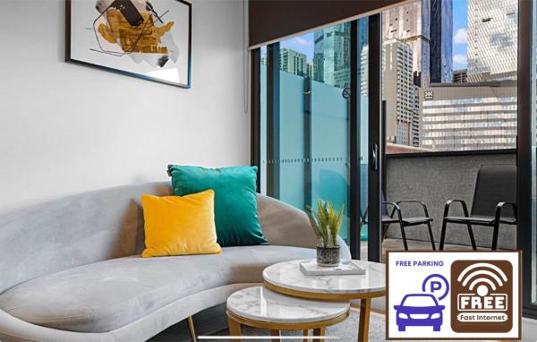 Modern Soho Duplex Free Parking - City View - Brunswick
