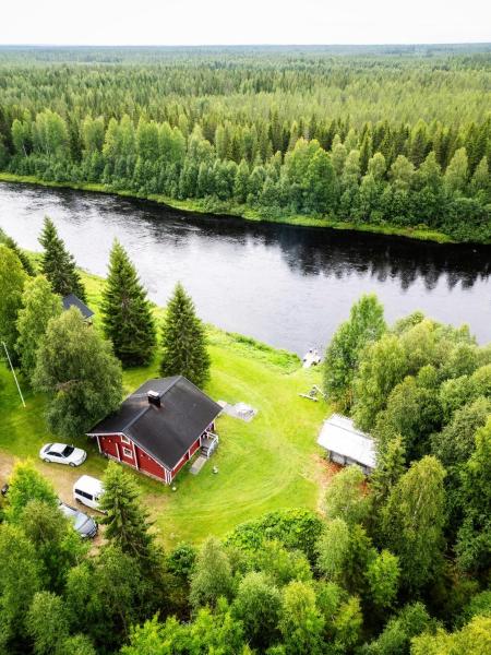 Lapin Villa Hiisi Joen Rannalla - Lappland