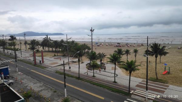 Praia Grande - De Frente Para O Mar Para Casais - Oceanfront Apartment For Couples - Praia Grande