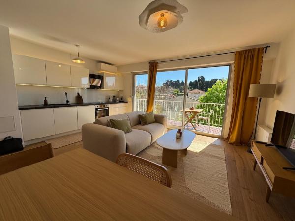 Les Calanques D'or - Apt Standing 4 Prs - Park - Clim - Antibes