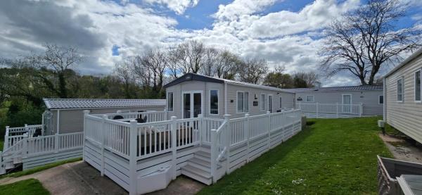 Stunning 2 Bed Luxury Caravan At Hoburne Devon Bay, With Hot Tub And Sea View - Brixham