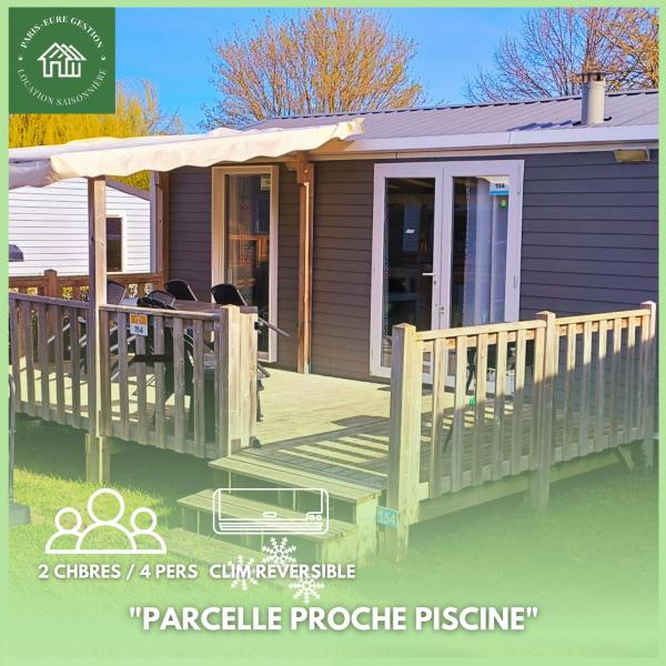 Houlgate-154- Mobilhome Cosy 4 Personnes Camping 5 éToiles - Houlgate