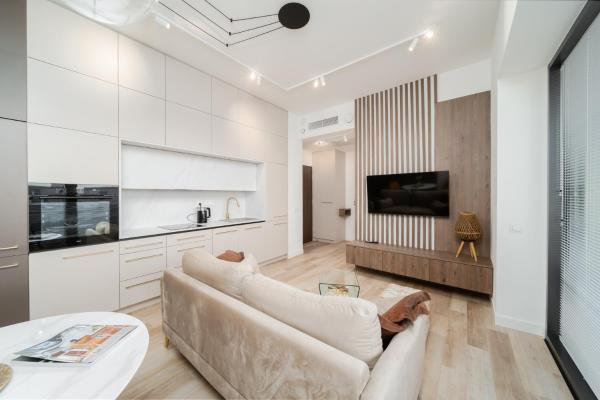 Ans Hanza Tower Apartment No 428 - Swimming Pool, Sauna, Jacuzzi, Viewing Terrace - Szczecin